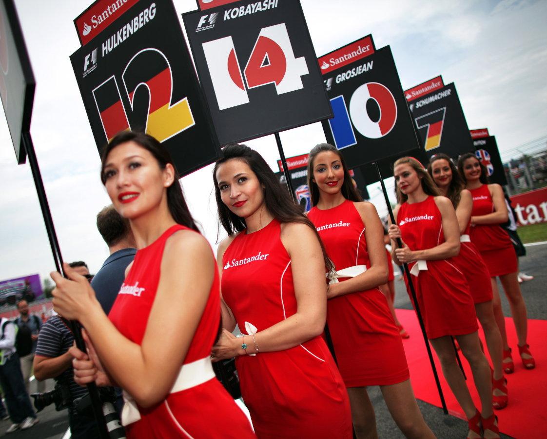 Der Formel-1-Grid-Girl-Kalender | kurier.at