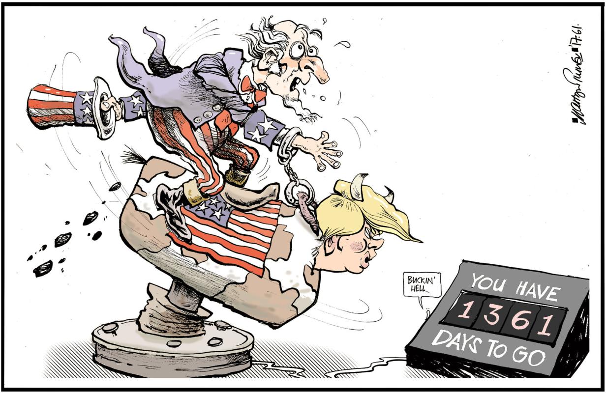 Die besten Trump-Karikaturen | kurier.at