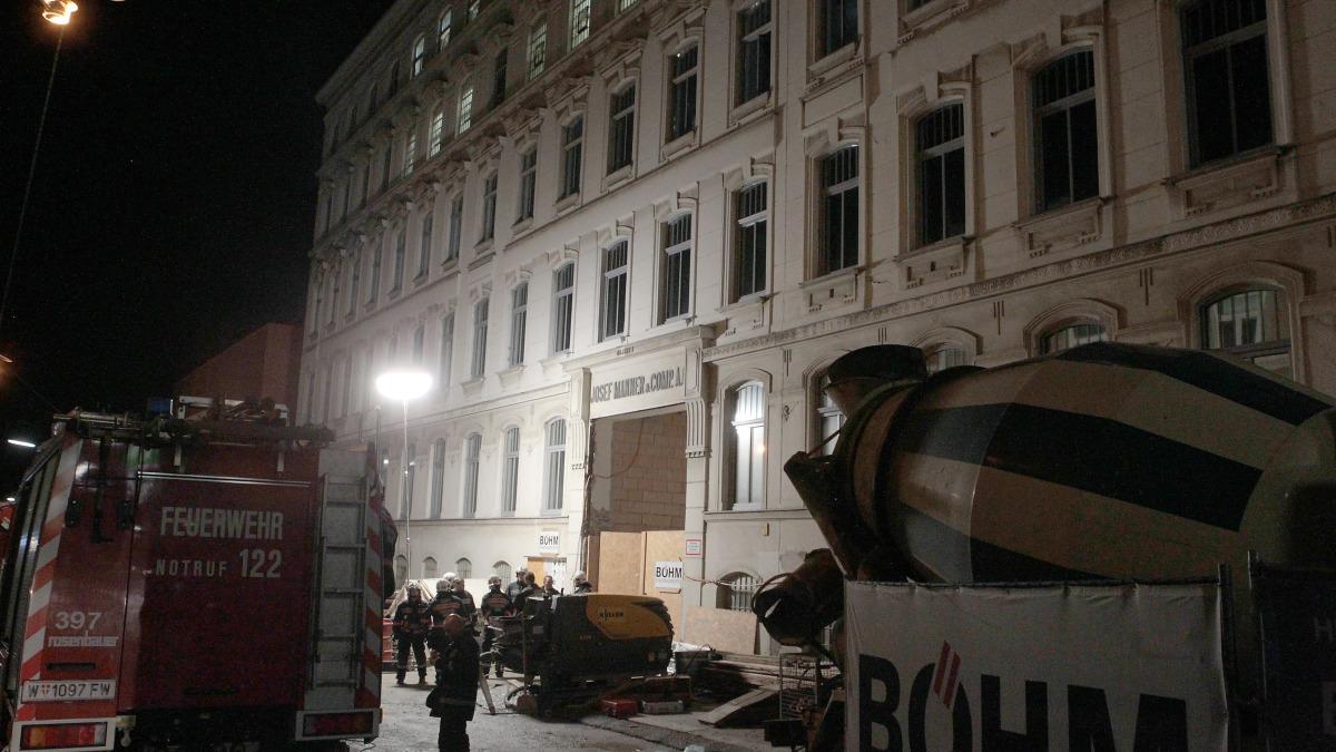 Nach Einsturz bei Manner: Baupolizei ermittelt | kurier.at