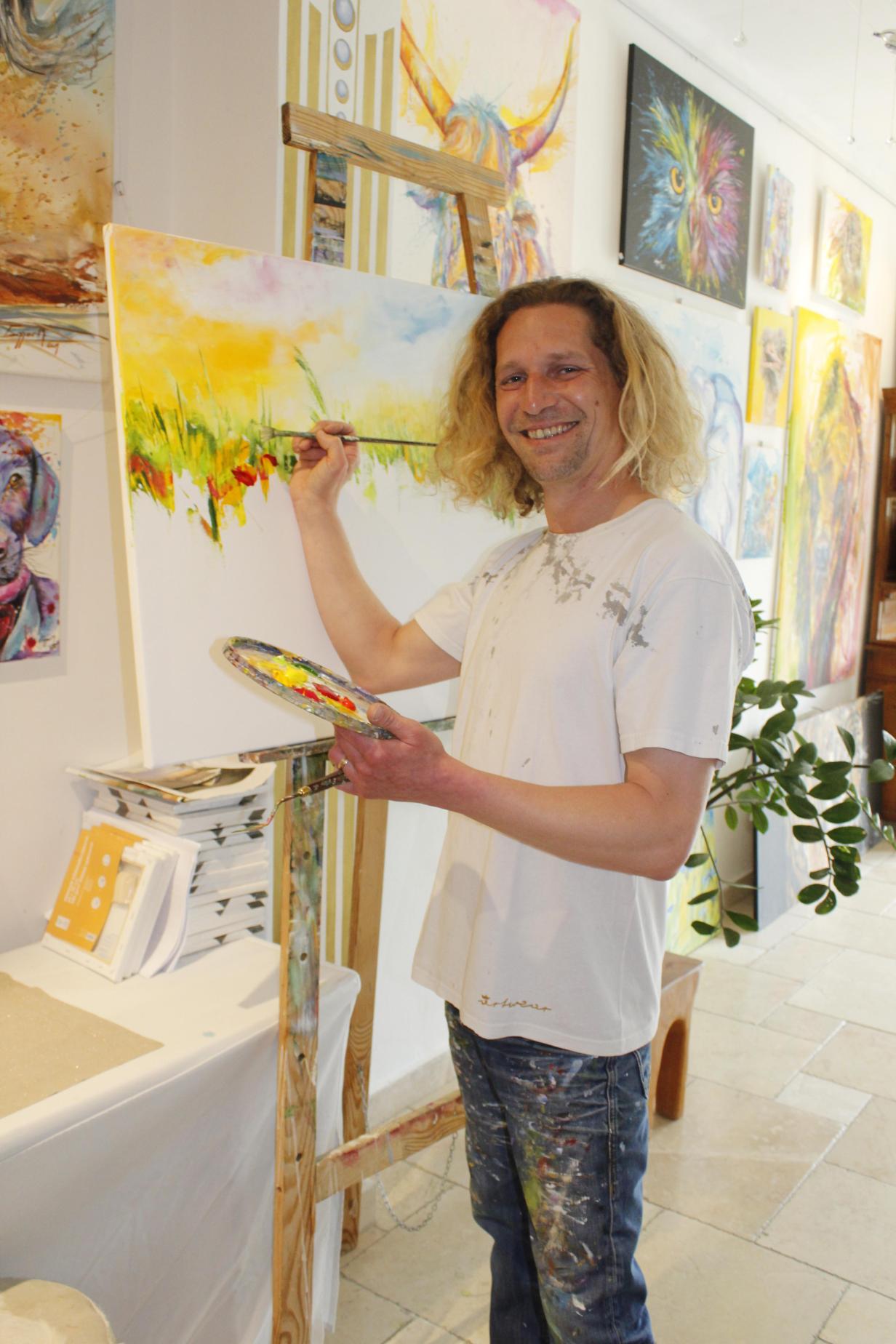 Wie der Blumenmaler zum künstlerischen Chamäleon wurde | Kurier