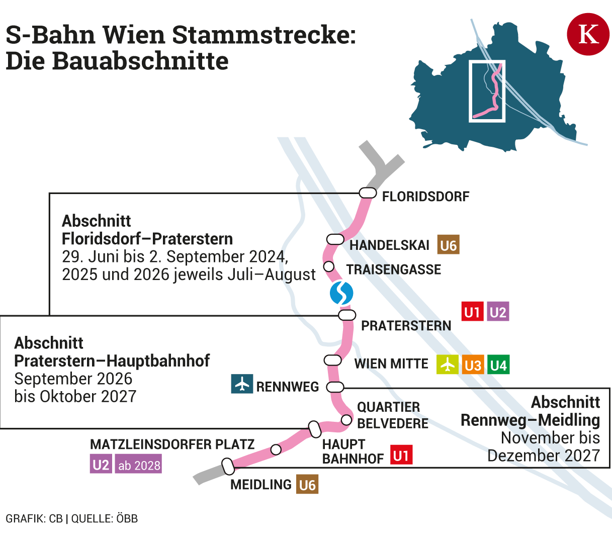 S-Bahn im U-Bahn-Takt: Wann und wo die Stammstrecke gesperrt wird | Kurier