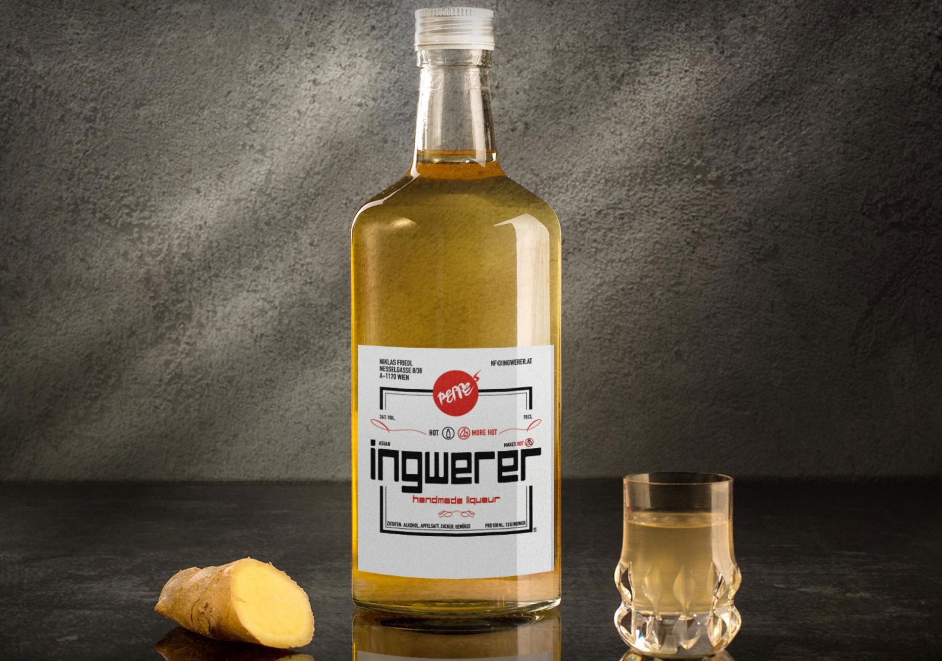 Ingwer-Likör: Ist er zu scharf, bist Du zu schwach | Kurier