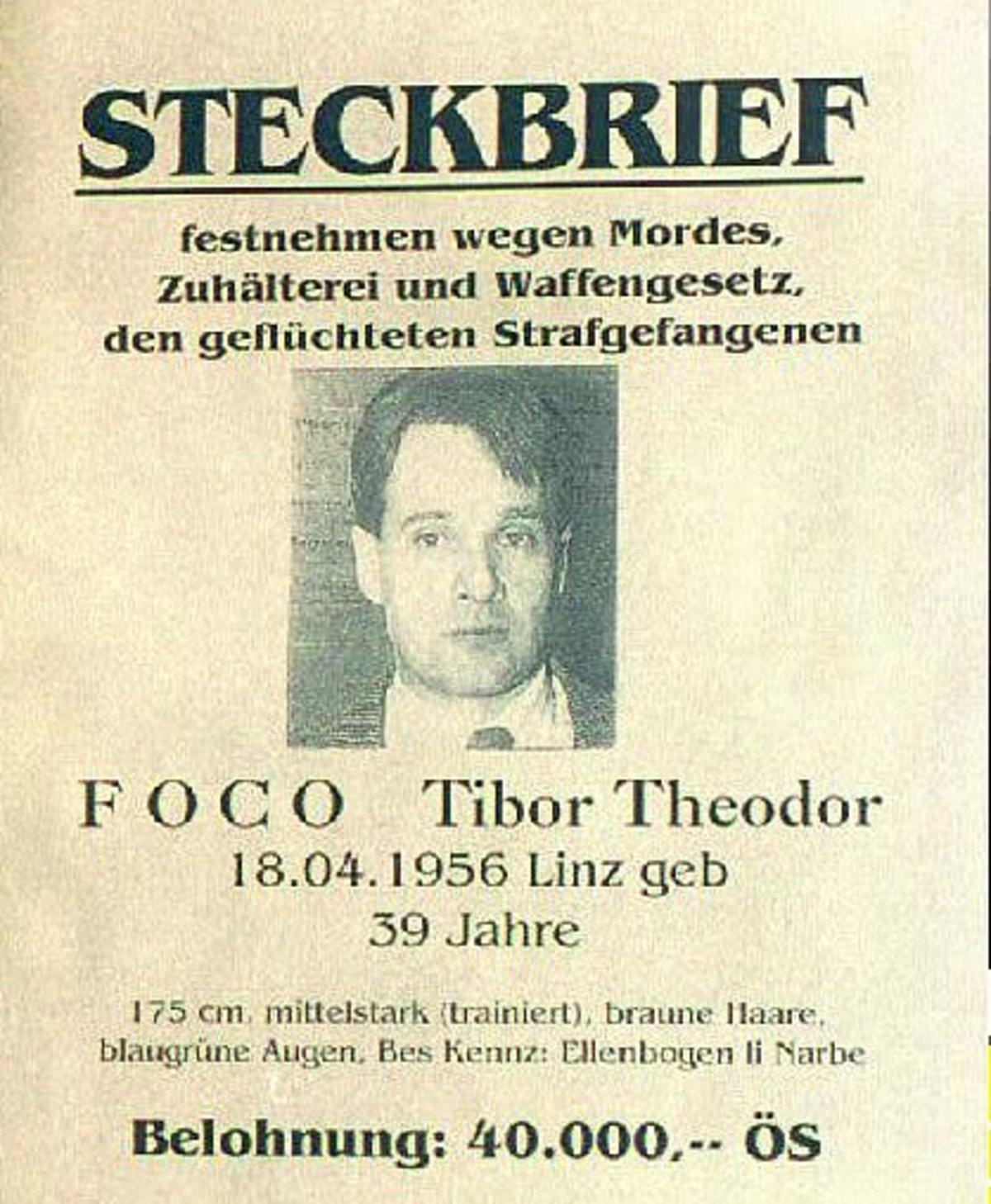 Tibor Foco mit neuem Bild und Stimmprobe gesucht | Kurier