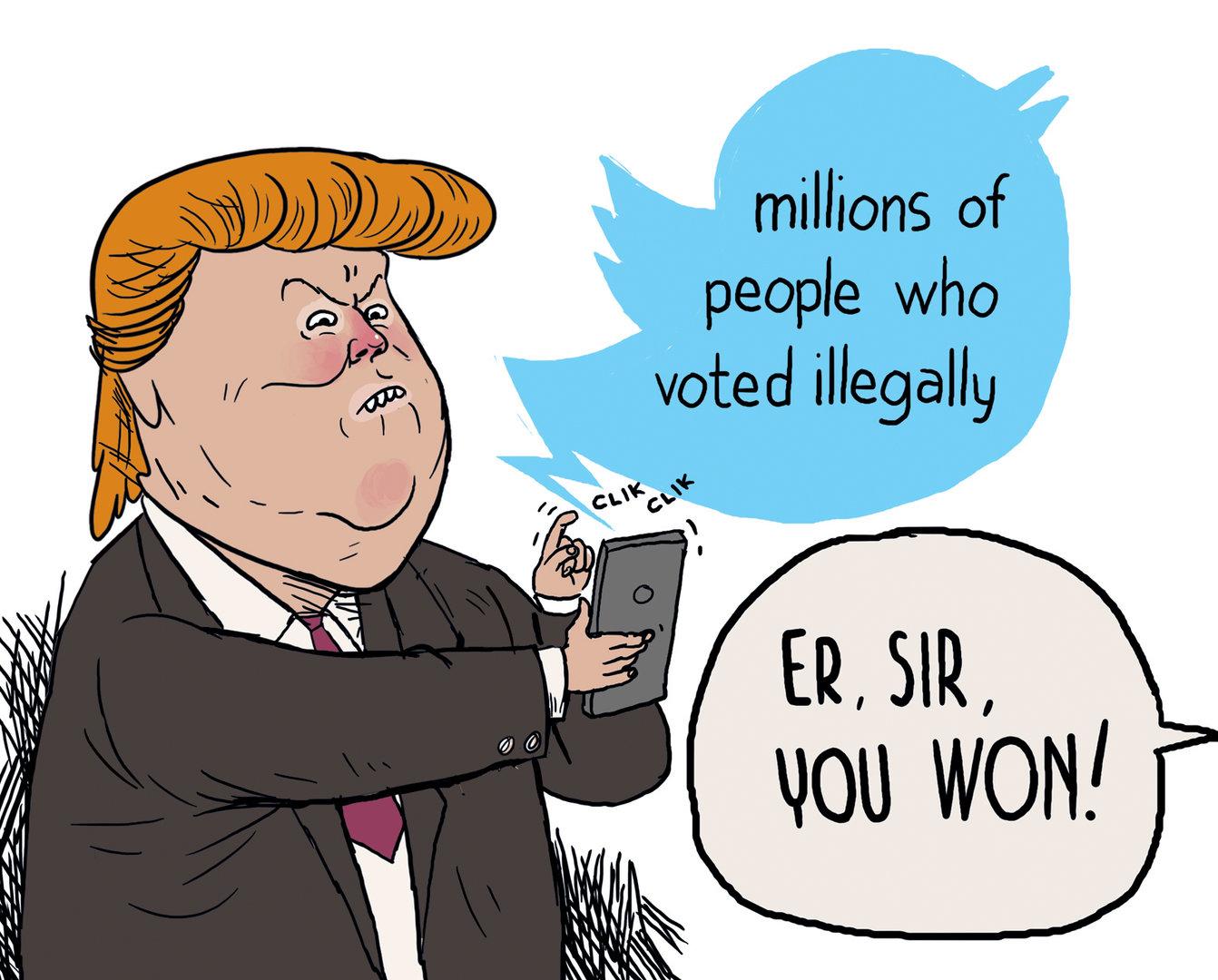 Die besten Trump-Karikaturen | kurier.at