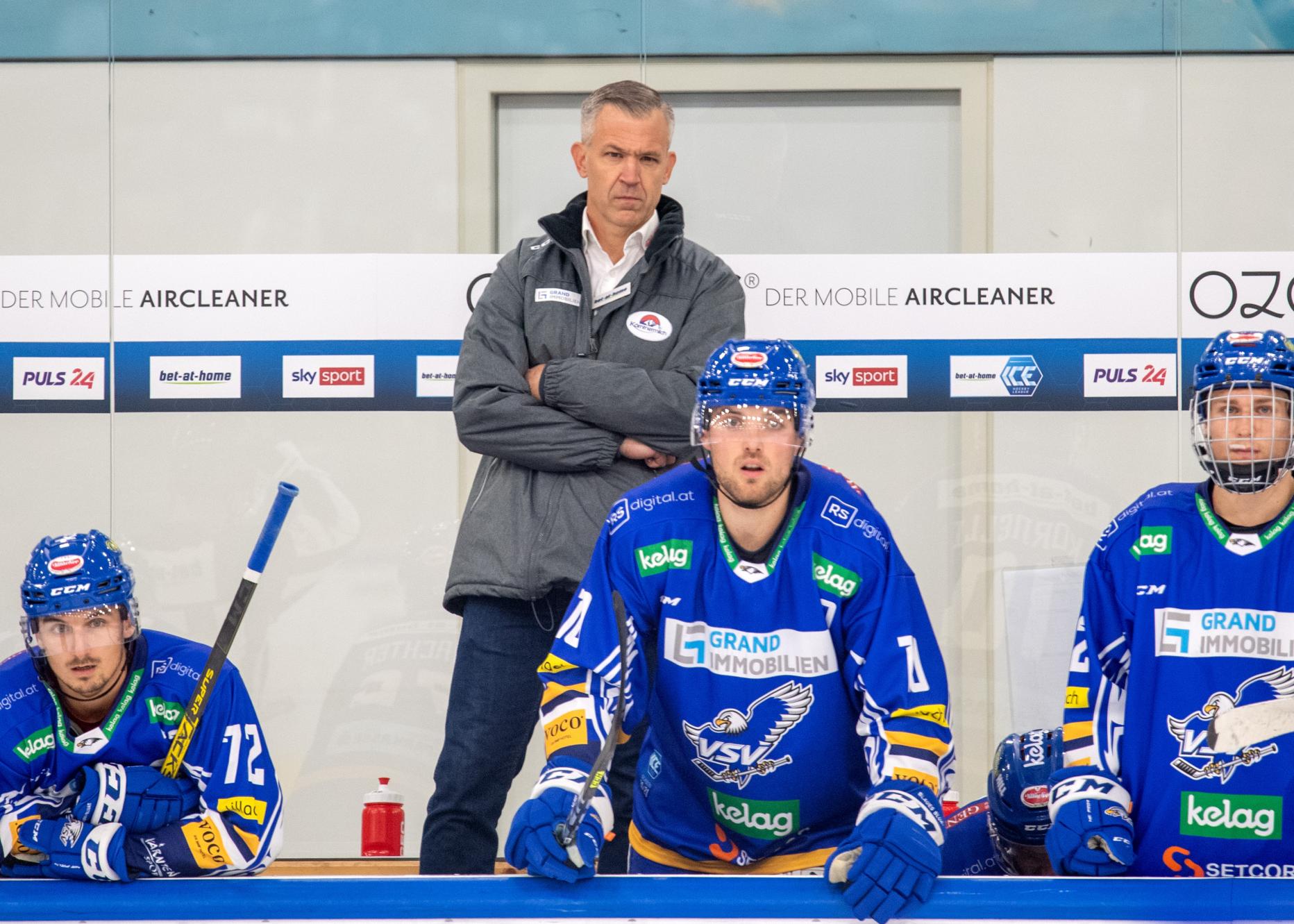 Überraschung beim VSV: Trainer Ceman muss gehen, Rob Daum kommt | Kurier