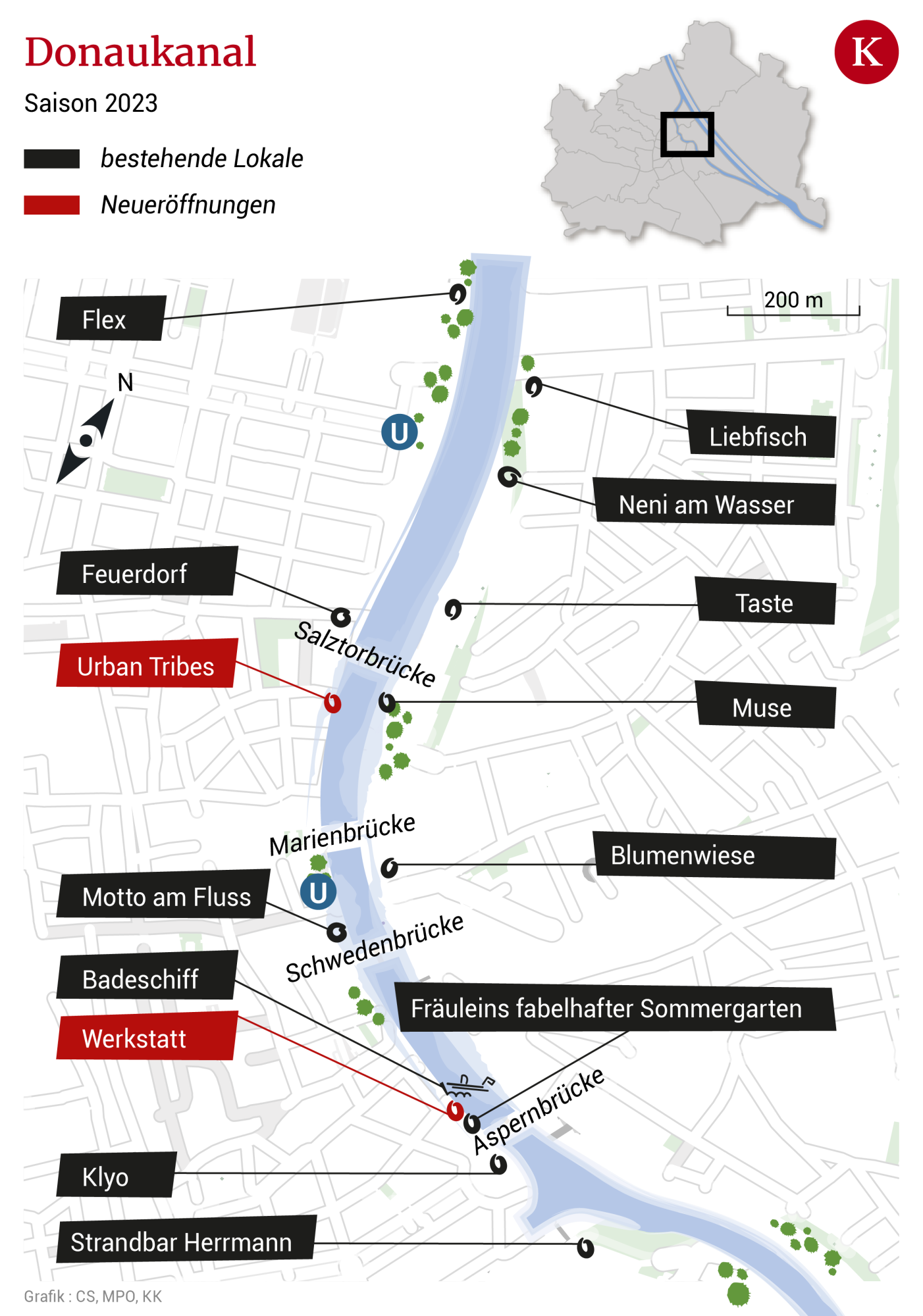 Wiener Donaukanal bekommt Mini-Park und neues Gesamtkonzept | Kurier