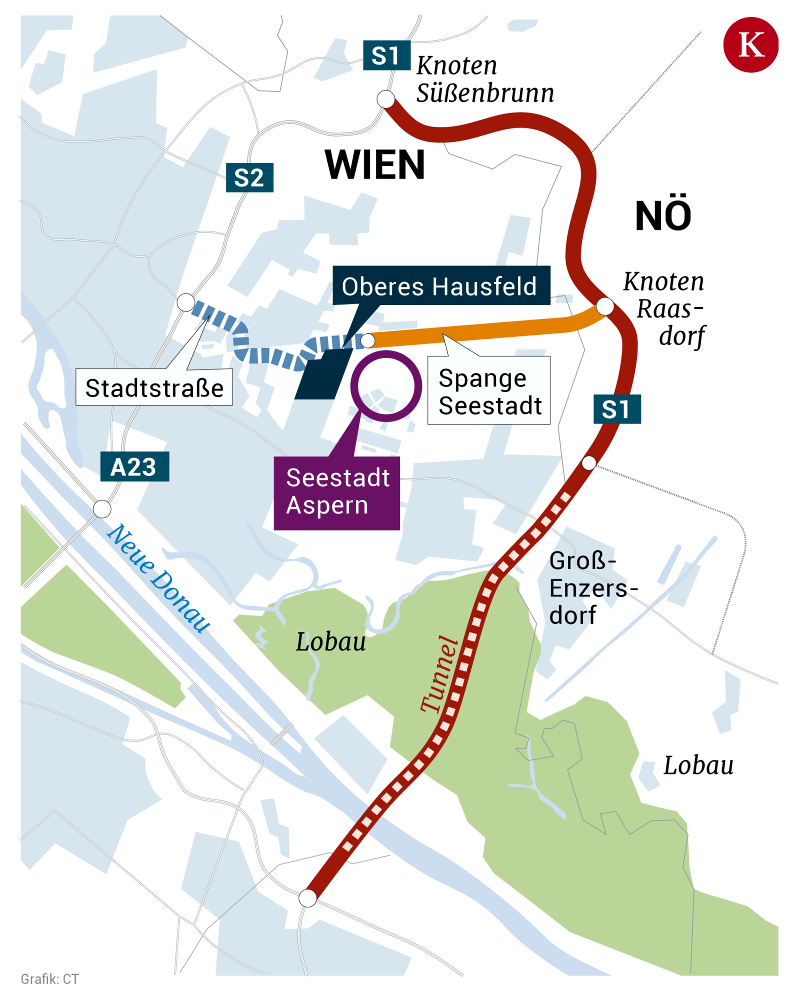 Wien knüpft neues Wohnquartier an den Bau der Lobau-Autobahn | Kurier