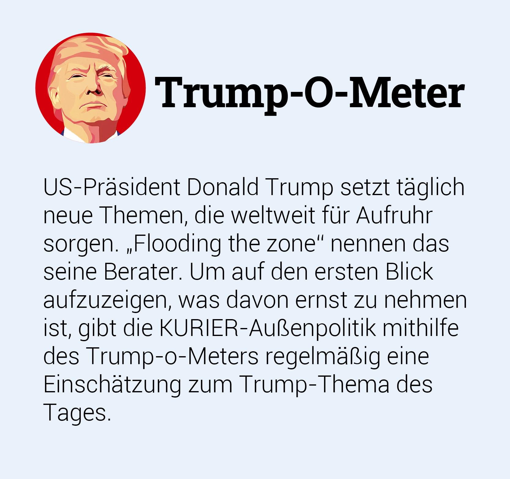 Donald Trump: aktuelle Nachrichten | Kurier