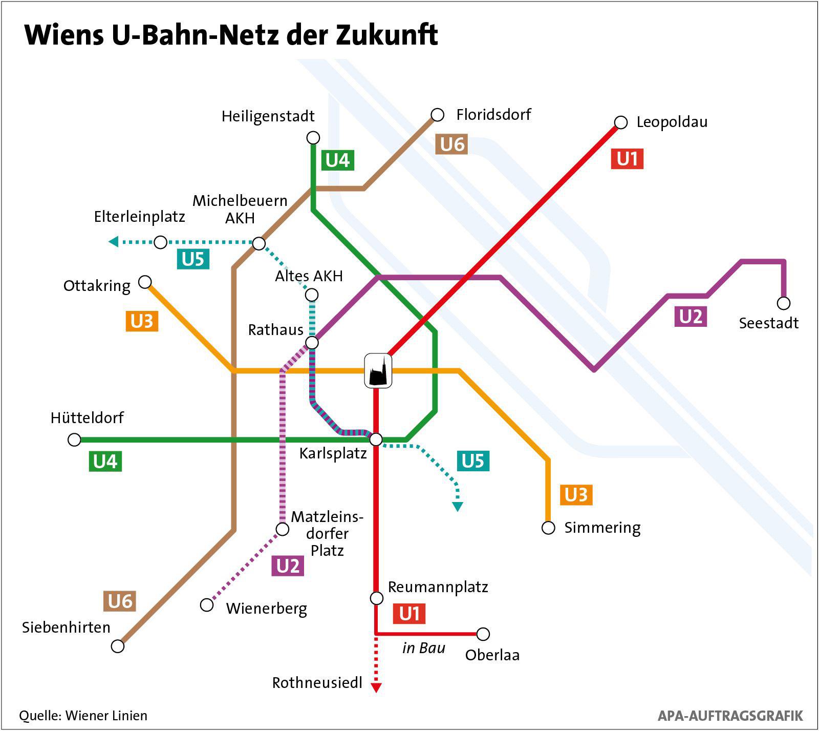 Phantom-Linie U5 wird realisiert | Kurier