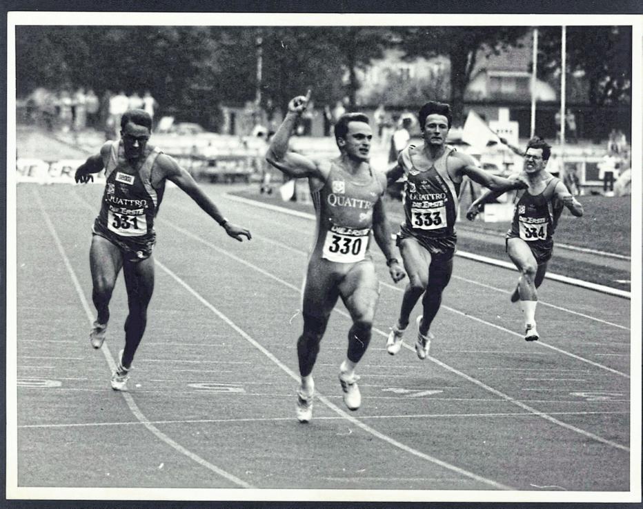 Der Uralt-Rekord von Sprinter Andreas Berger wurde egalisiert | Kurier