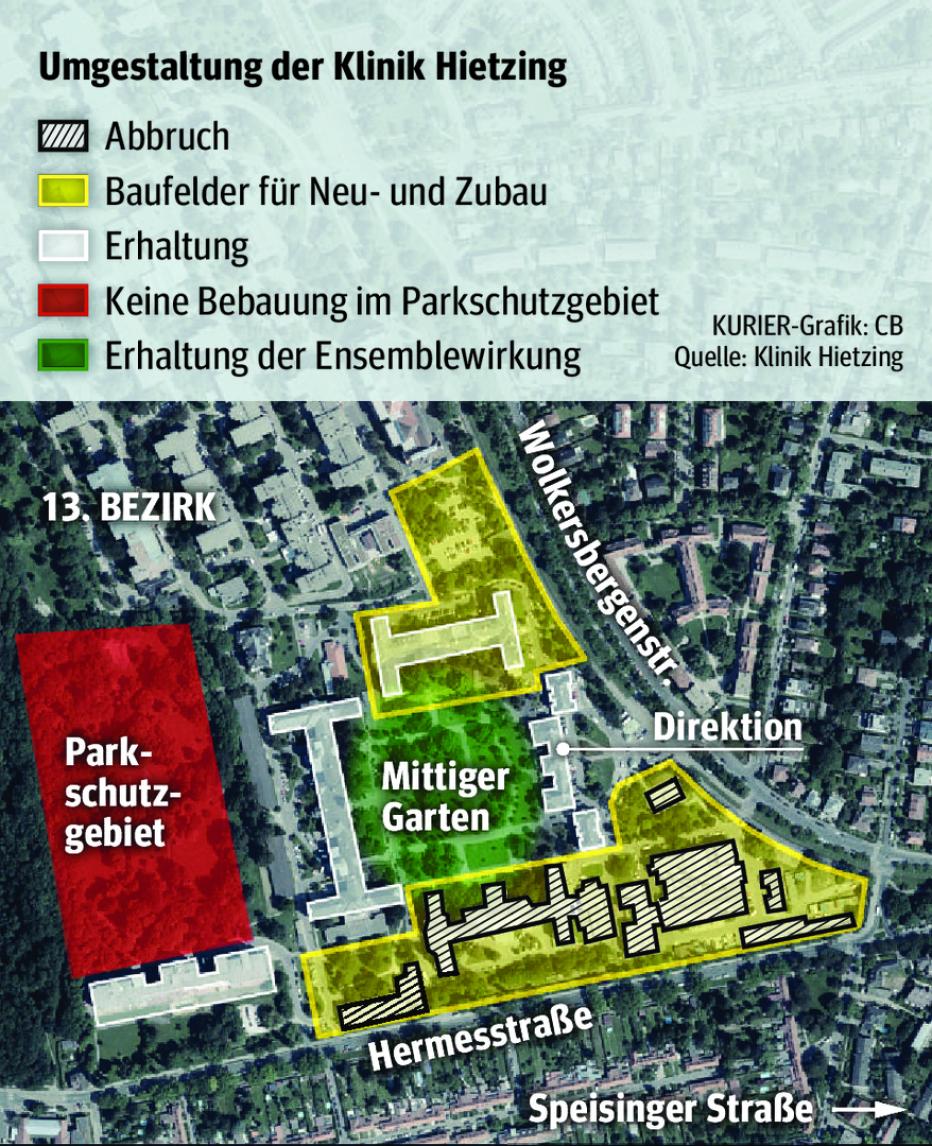 Klinik Hietzing wird ab 2028 komplett neu gebaut | Kurier