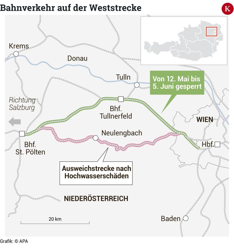 Pendler bangen: Wieder Chaos auf der Weststrecke ab Mitte Mai? | Kurier