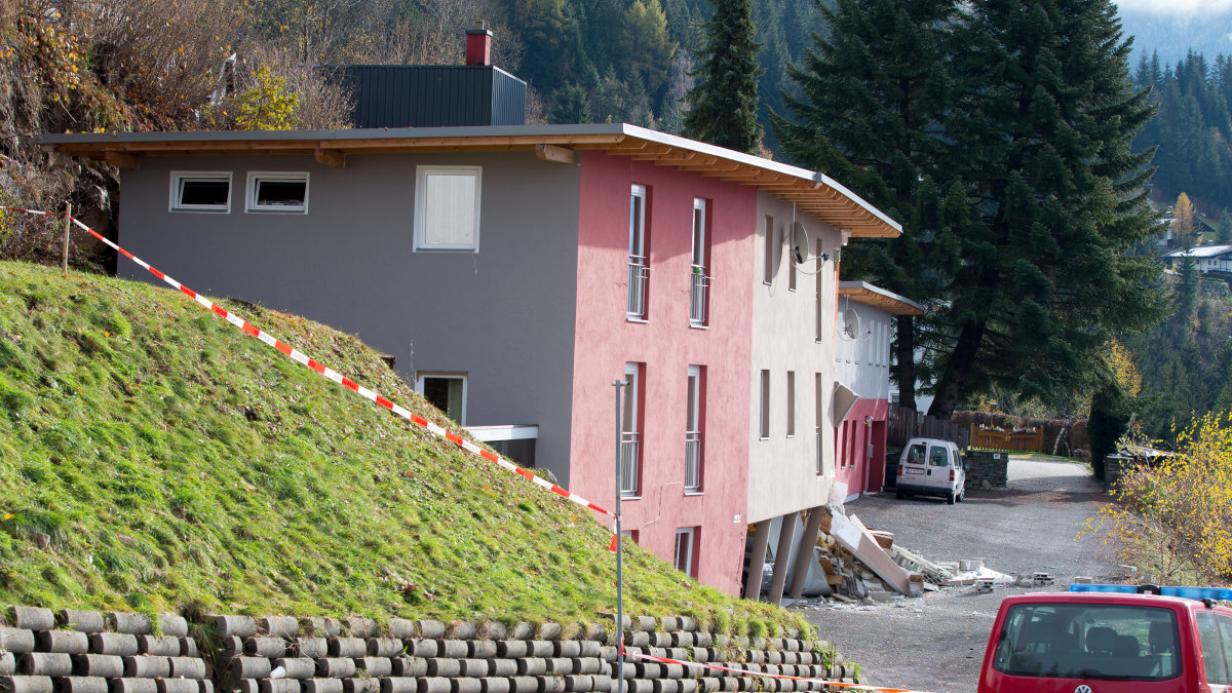 Hangrutsch-Haus wird abgerissen | Kurier