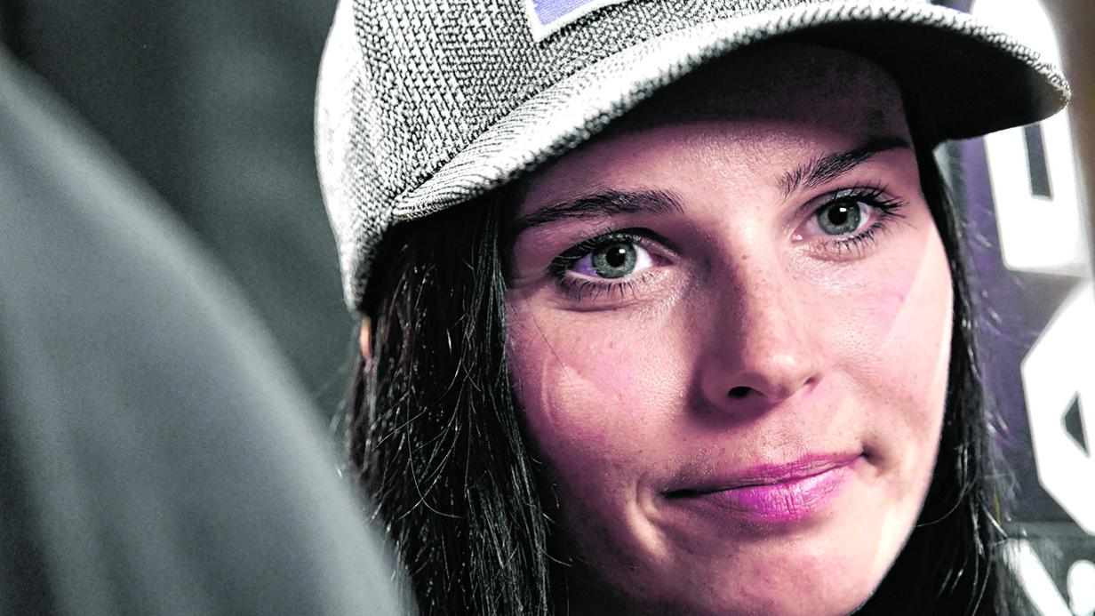 Nach einem Sturz ist Ski-Fahrerin Anna Veith verletzt