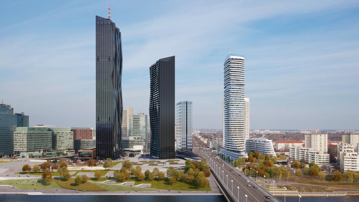 Der DC Tower 2 musste umgeplant werden | kurier.at