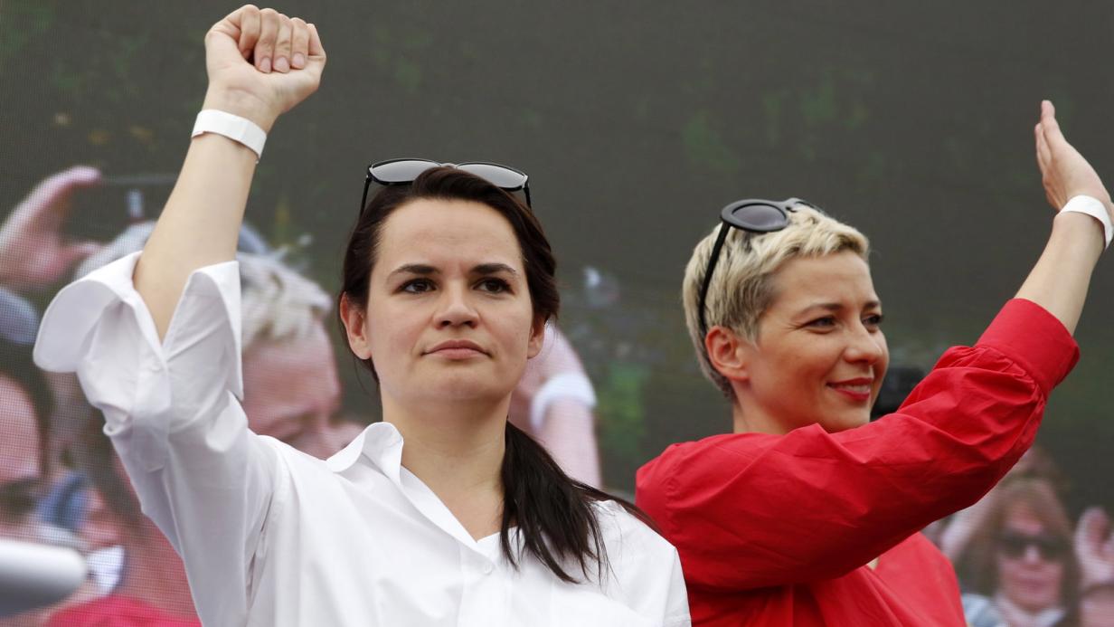 Tichanowskaja - von der Hausfrau zur Ikone der weißrussischen ...