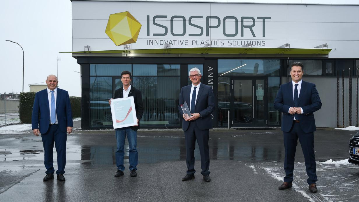 Der Innovationspreis 2020 geht an die Firma Isosport | Kurier