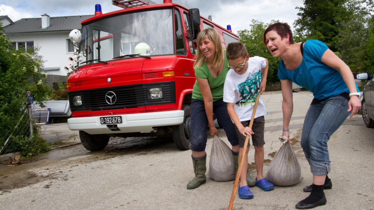 Einsatzkräfte sind am Limit: „Walding ist schon wieder abgesoffen“ | Kurier