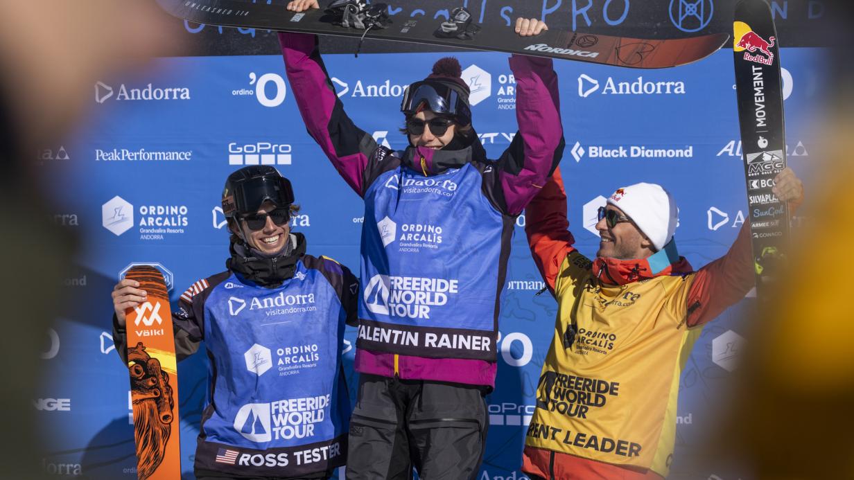 Erster Sieg für Tiroler Freerider Valentin Rainer auf der World Tour