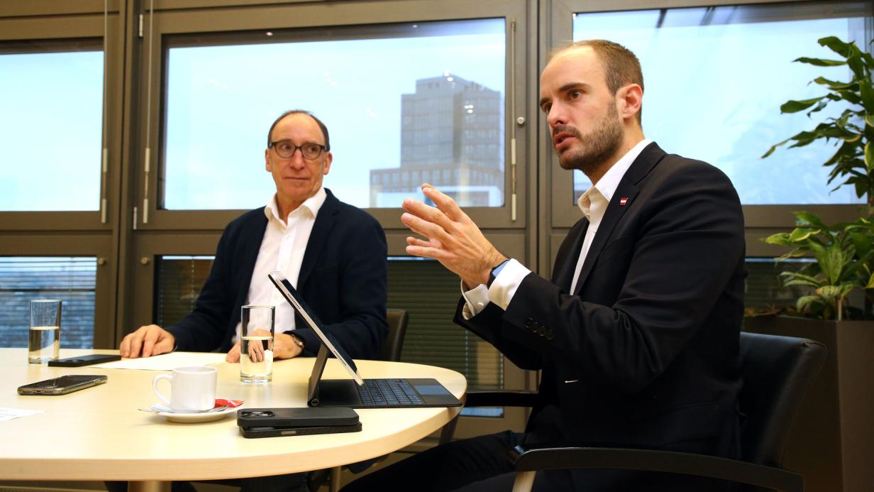 "Daten sind das Öl der Zukunft": Tursky und Rauch in Finnland | Kurier