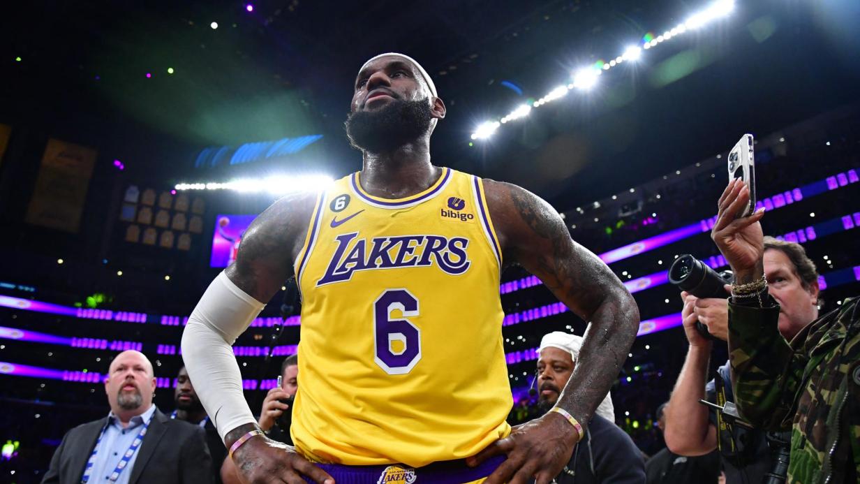 Der Beste aller Zeiten: NBA-Star LeBron James bricht Punkterekord Der Beste aller Zeiten: NBA-Star LeBron James bricht Punkterekord
