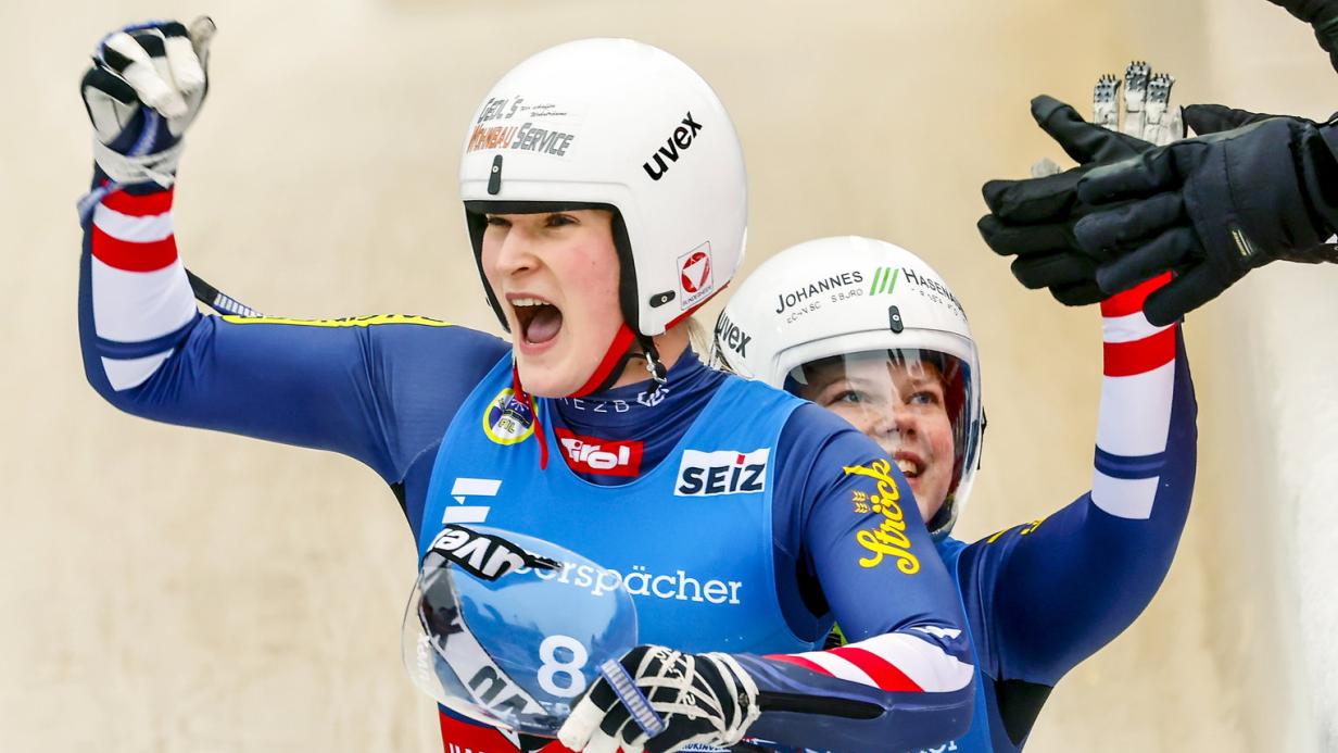 Rodeln: Sprint-Weltcup an Egle/Kipp, Müller/Frauscher Gesamt-3. | Kurier