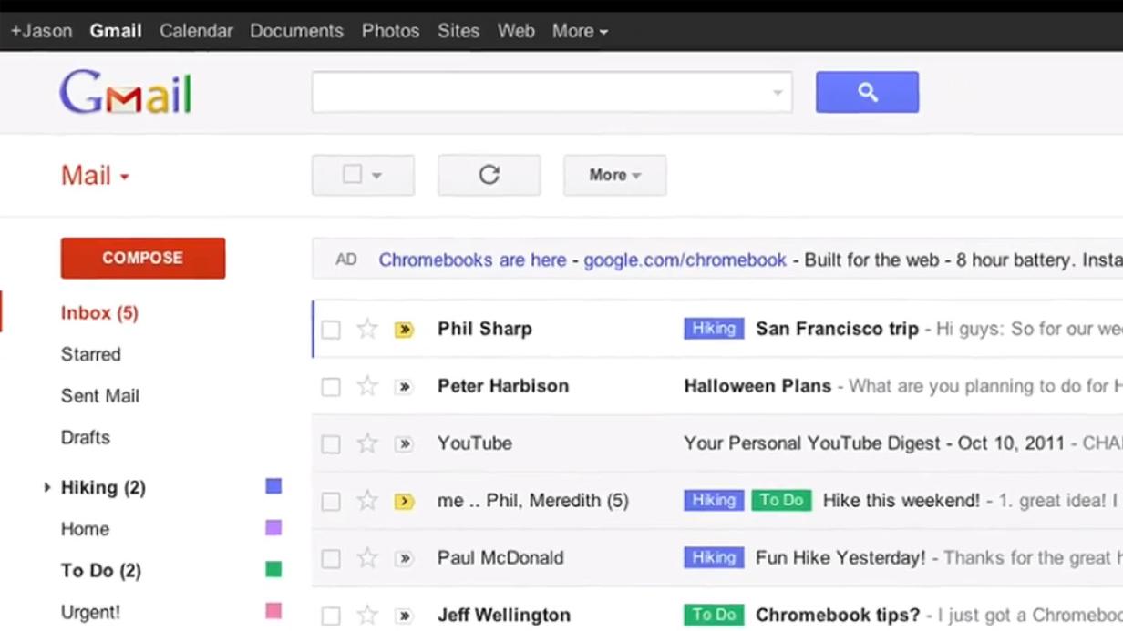 Google verpasst Gmail neues Aussehen Google verpasst Gmail neues Aussehen