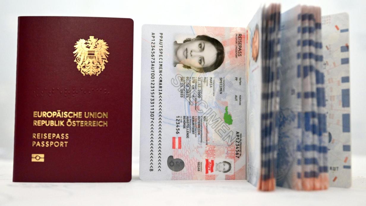 Ab Dezember: Neuer Reisepass mit Hightech | Kurier