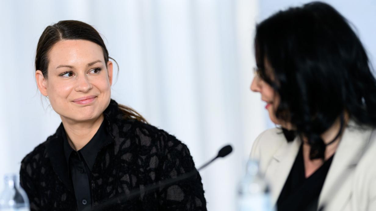 Die künftige Mumok-Direktorin: Fatima Hellberg faselte ein wenig | Kurier