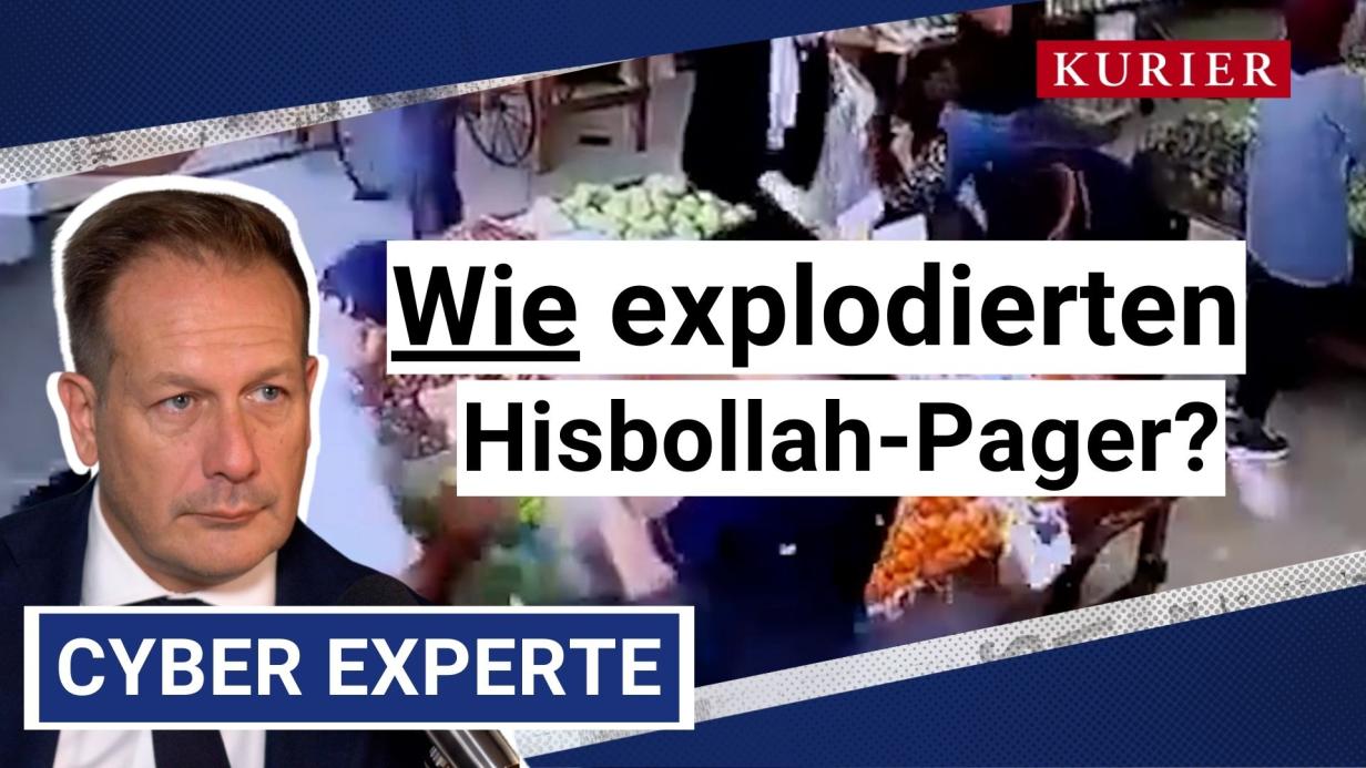Wie kam Sprengstoff in tausende Hisbollah-Pager: Experte erklärt | Kurier
