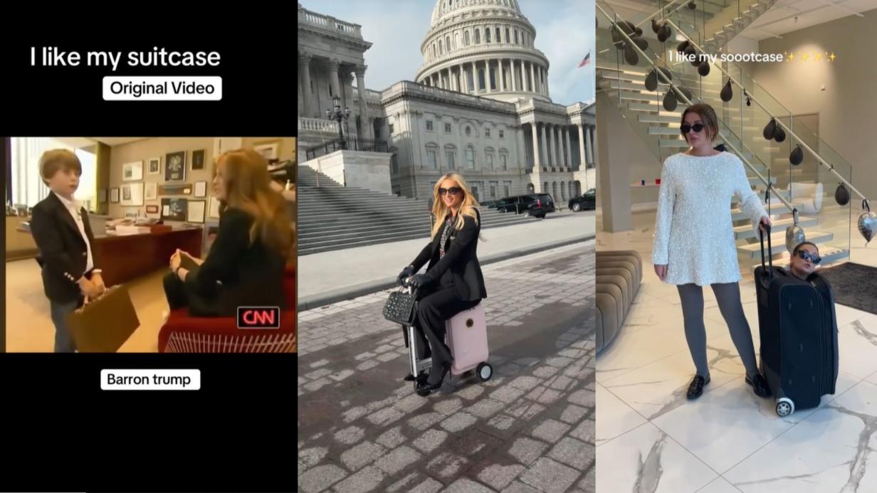I Like My Suitcase: Was hat das TikTok-Meme mit Trump zu tun? | Kurier
