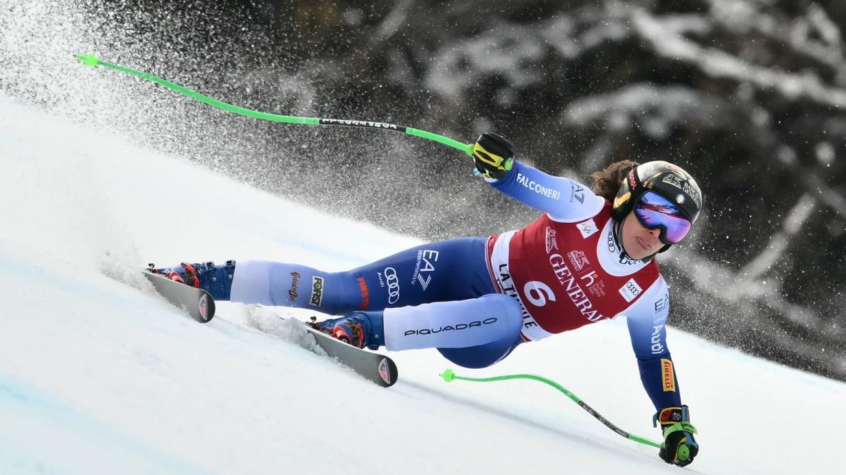 Super-G in La Thuile: Brignone gewinnt mit 26 Zentimetern Vorsprung | Kurier