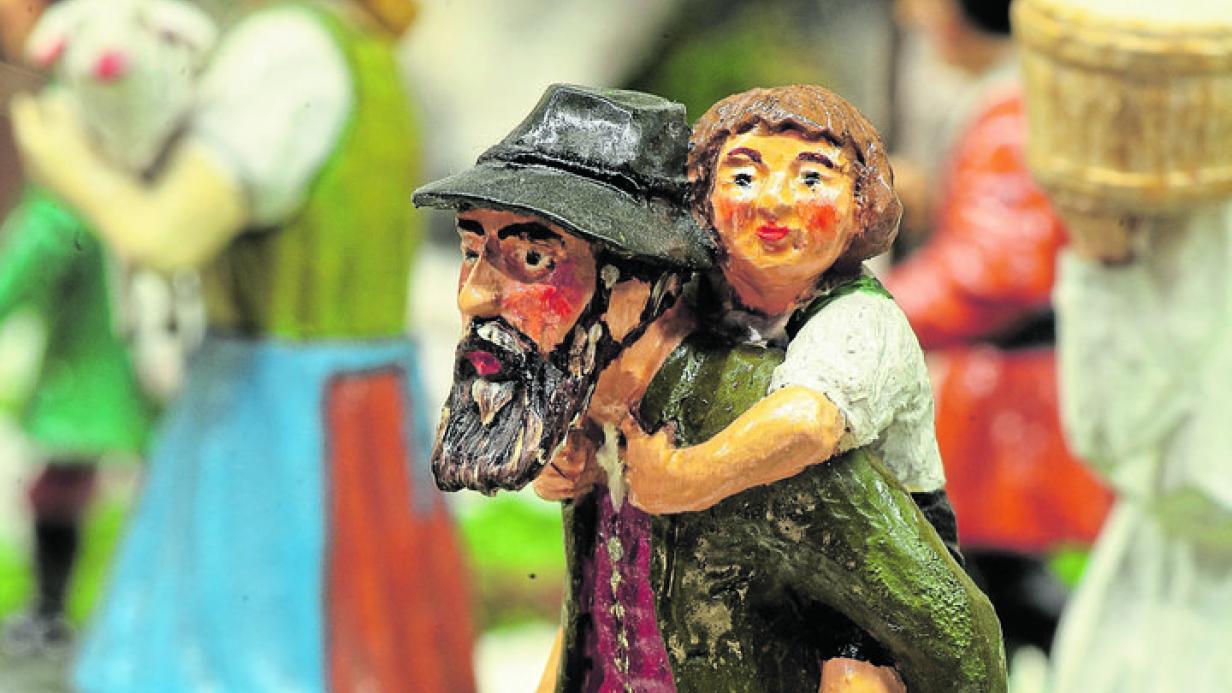 Traditionskrippen: „Vater, lass mi a mitgeh’n!“ | Kurier