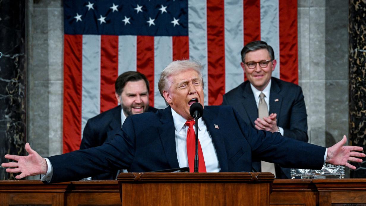 Falsche Zahlen, Übertreibungen: Die Trump-Rede im Faktencheck | Kurier