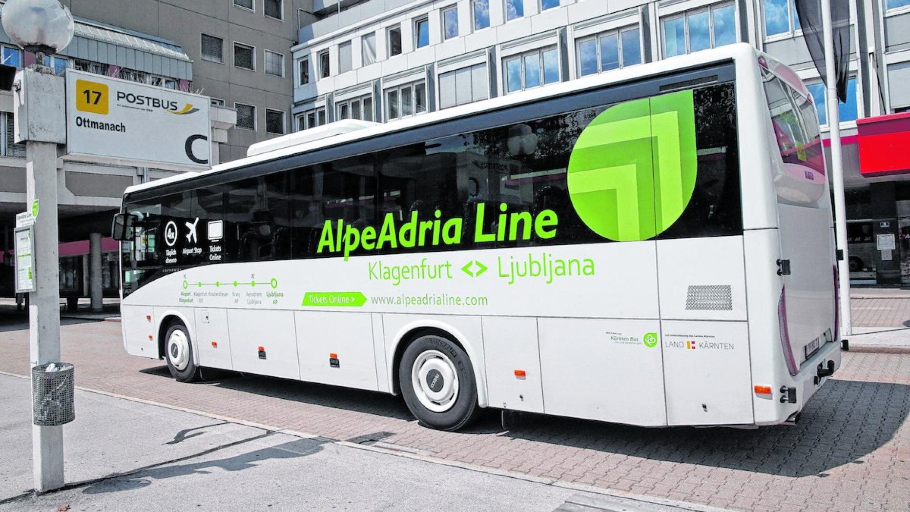 Fünf Passagiere pro Fahrt im "Laibach-Bus" | Kurier