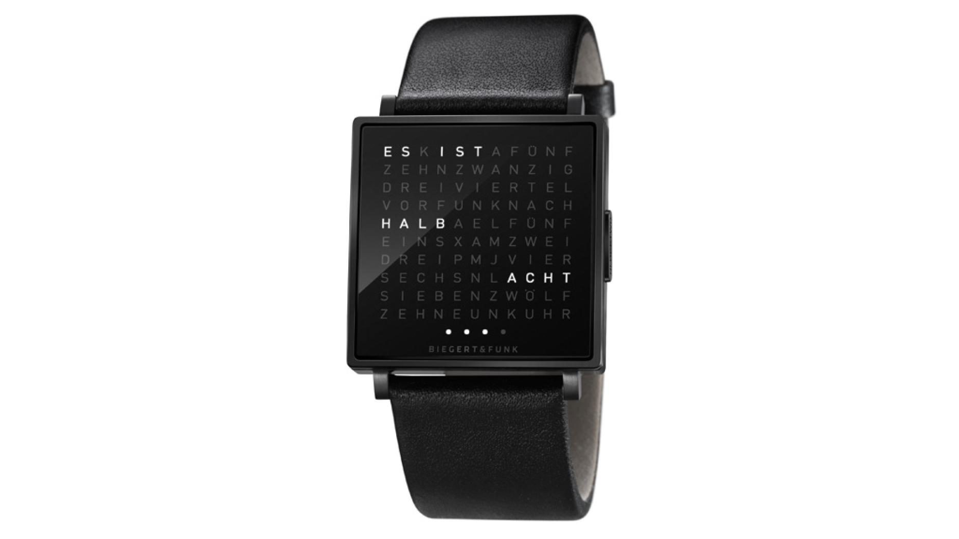 Neue Armbanduhr zeigt Zeit in Worten | Kurier