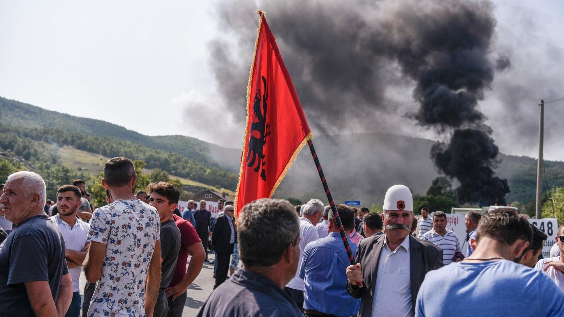 Neue Spannungen zwischen Kosovo-Albanern und Serbien Neue Spannungen zwischen Kosovo-Albanern und Serbien