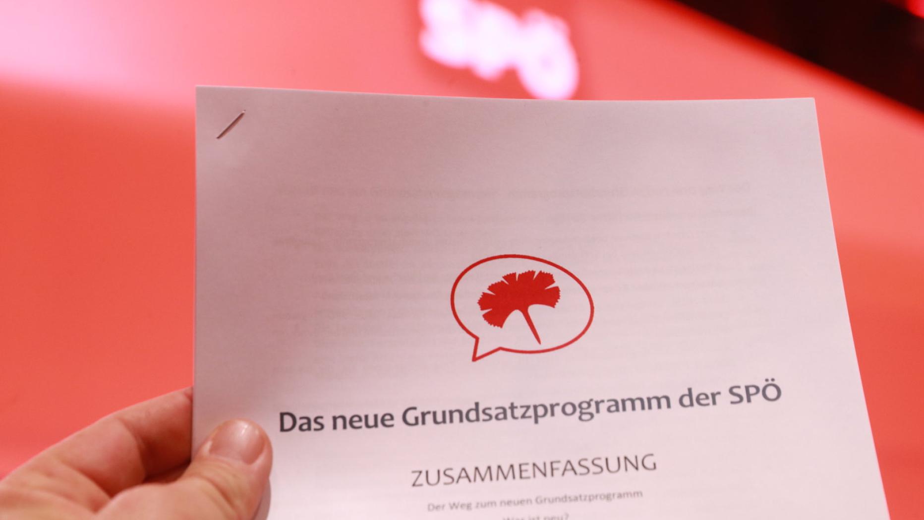 Neues SPÖ-Programm: "Retro ist ein freundlicher Ausdruck" | Kurier