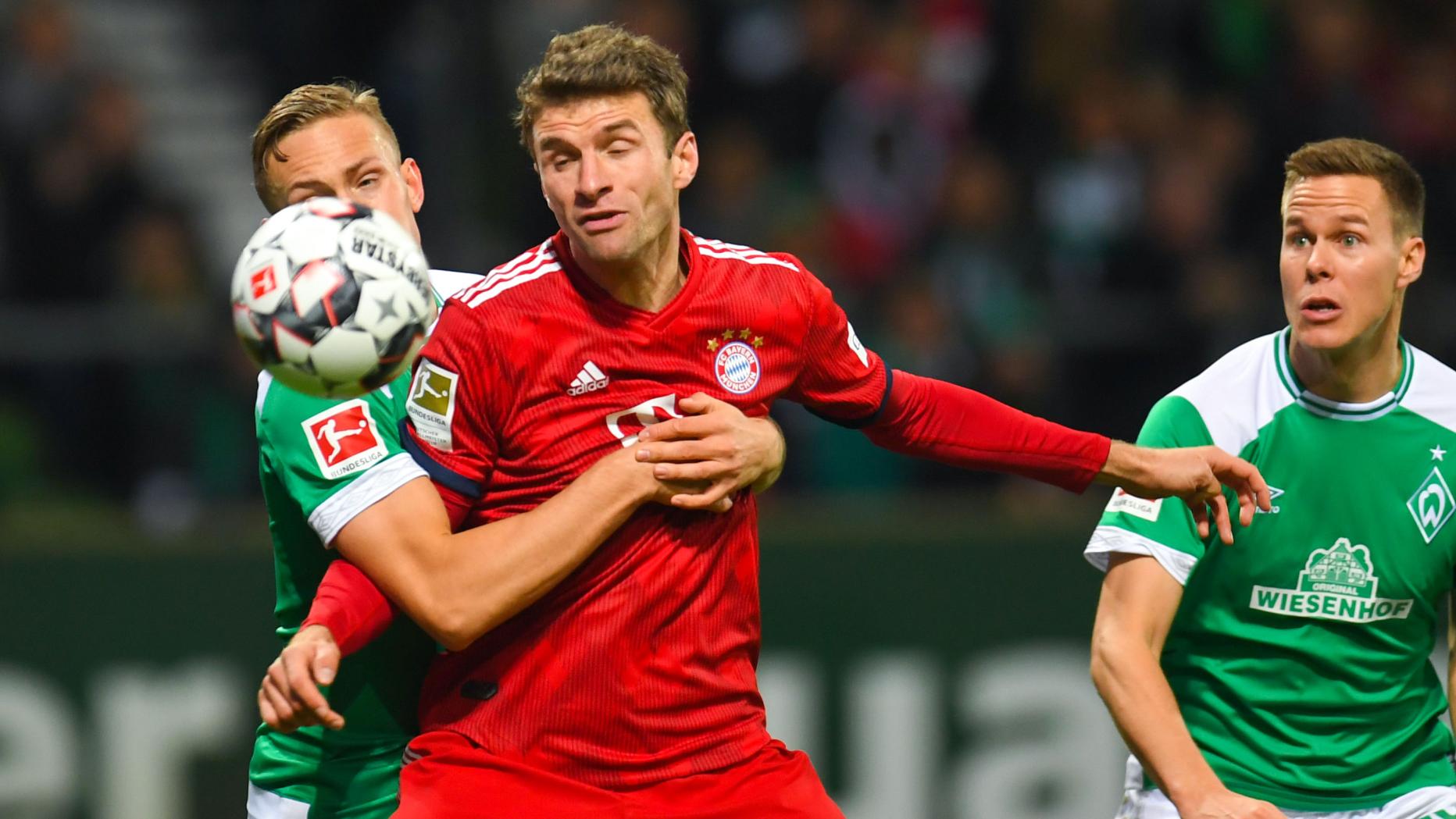 Bayern München im deutschen Pokal-Halbfinale gegen Bremen