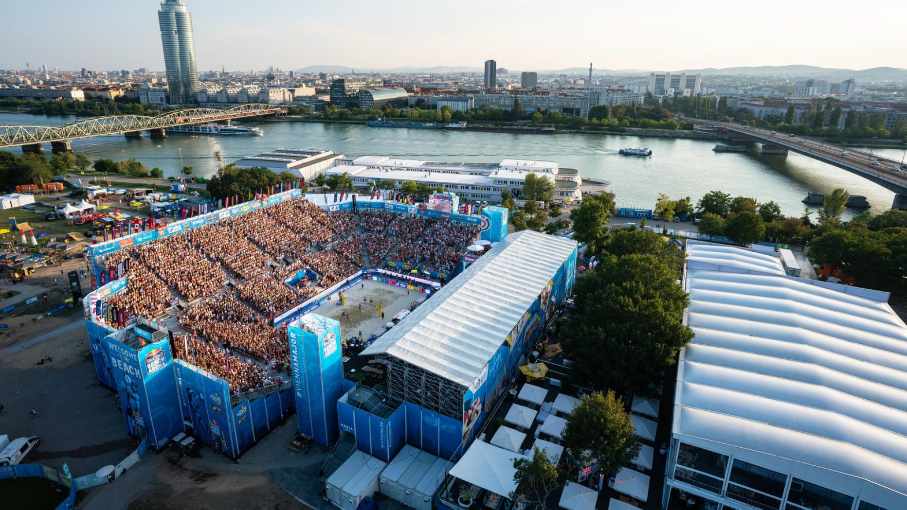 Wien am Sand: Alles zum Beach-Spektakel auf der Donauinsel | Kurier