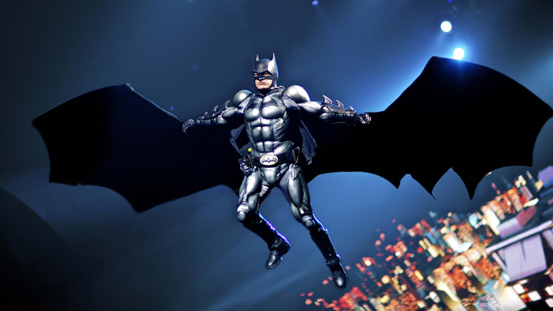 Batman-Show: Fledermaus landete in Wien