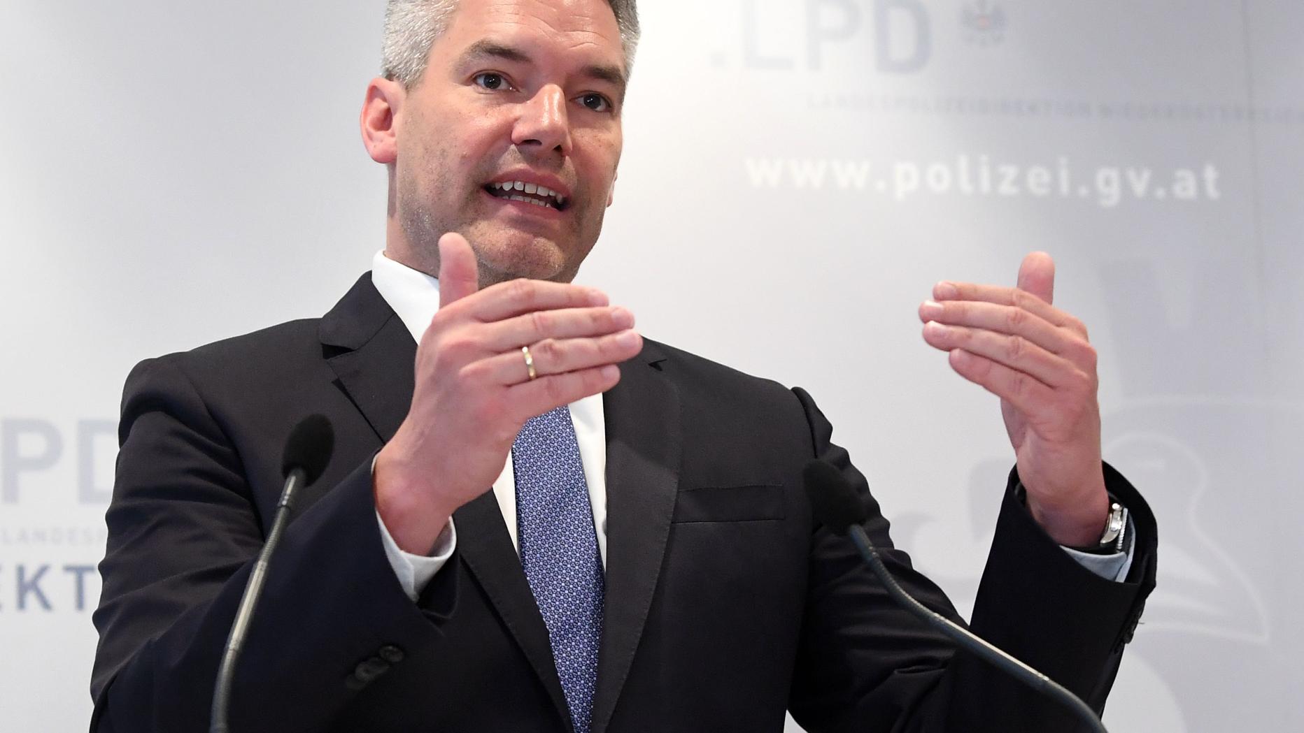 Nehammer gegen generelle Aufhebung aller Corona-Strafen Nehammer gegen generelle Aufhebung aller Corona-Strafen