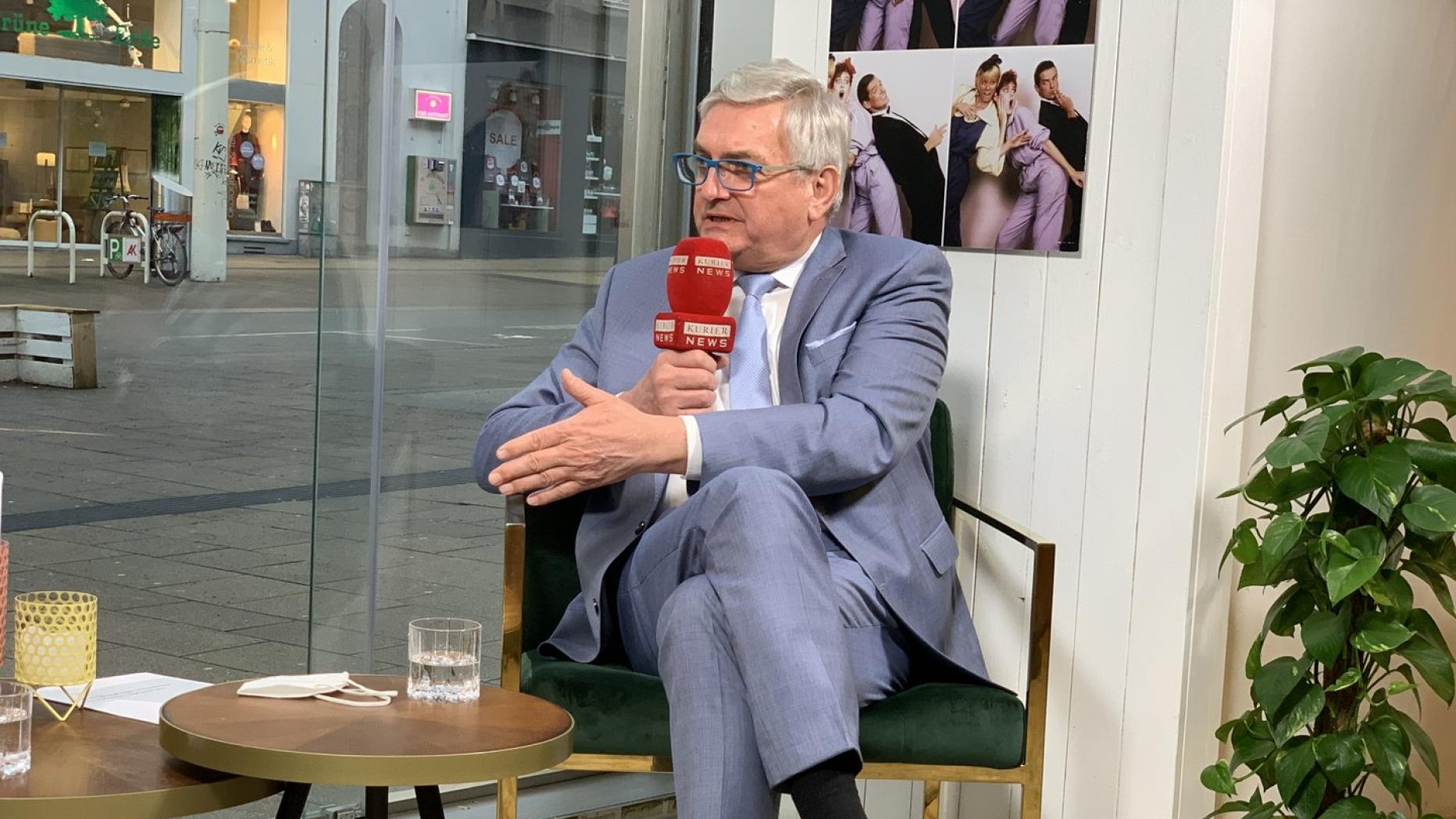 Alfred Riedl über Bürgermeister und die Corona-Impfung: "Diese ...