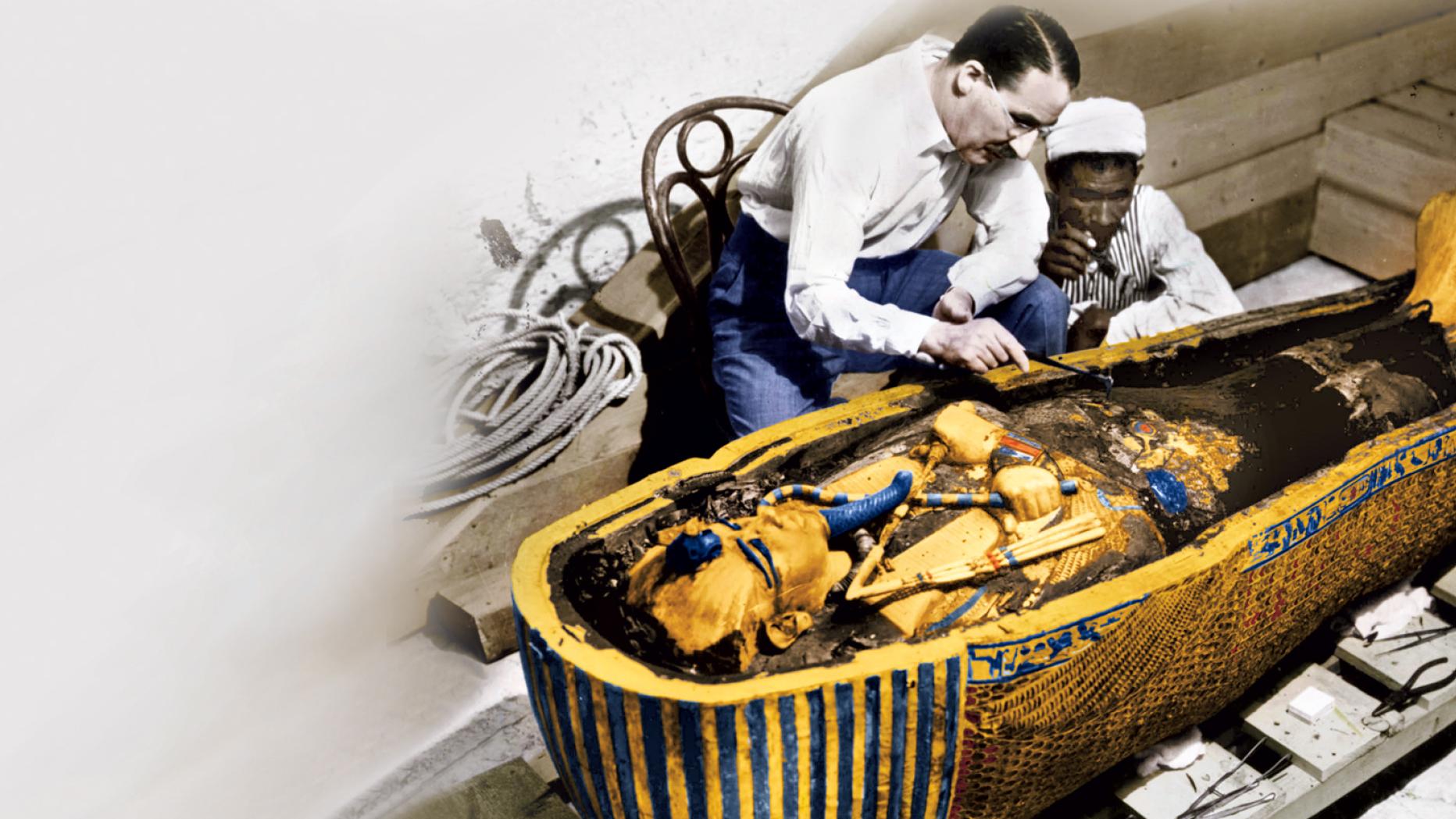 Das Grab von Pharao Tutanchamun wird entdeckt