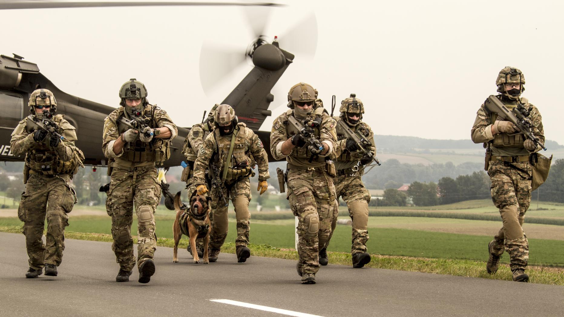 Jagdkommando-Übung in St. Pölten: "Das wird kein Schießkrieg" | Kurier