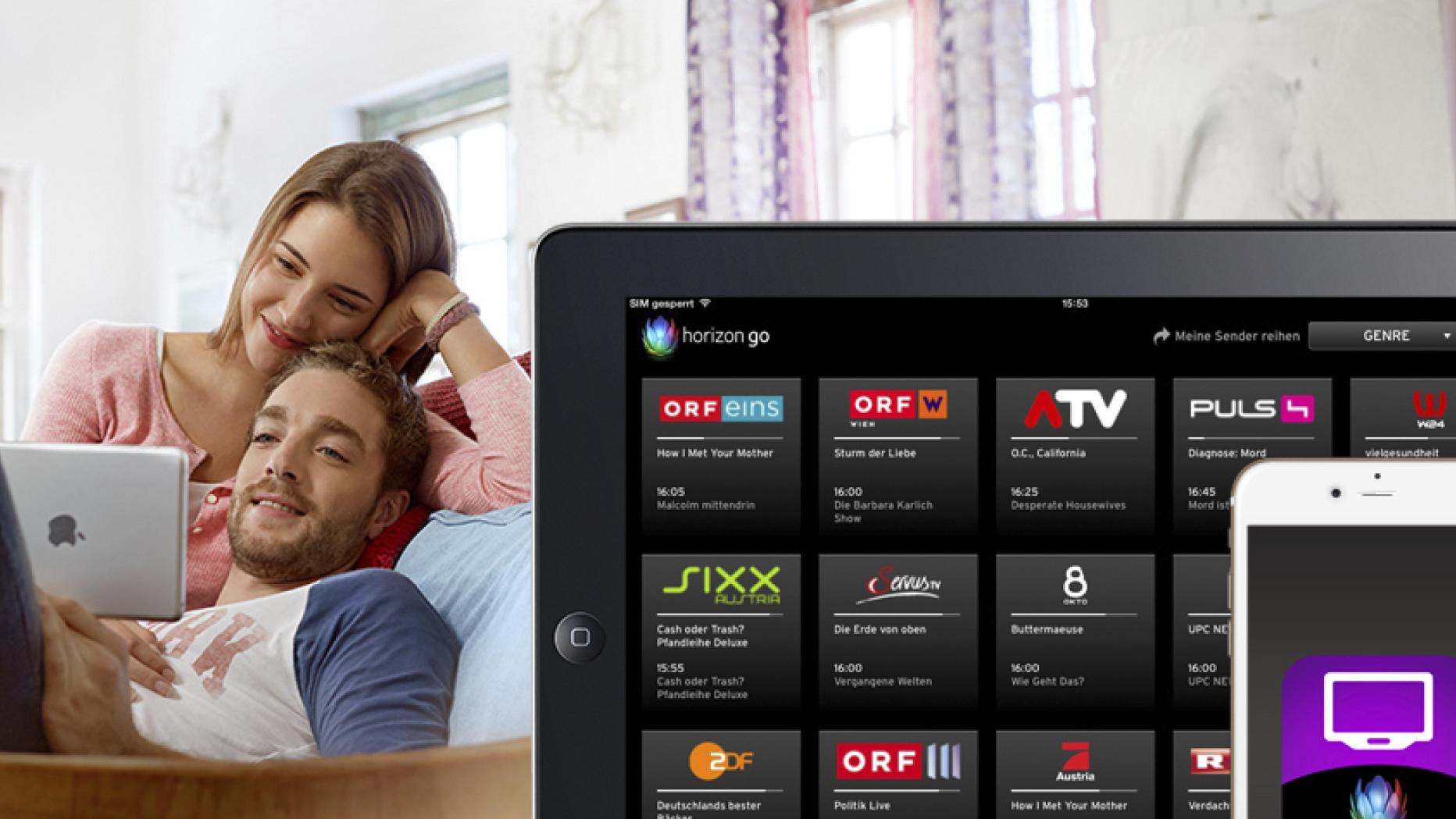 Horizon-Go-App setzt UPC-Kunden in Bewegung | Kurier