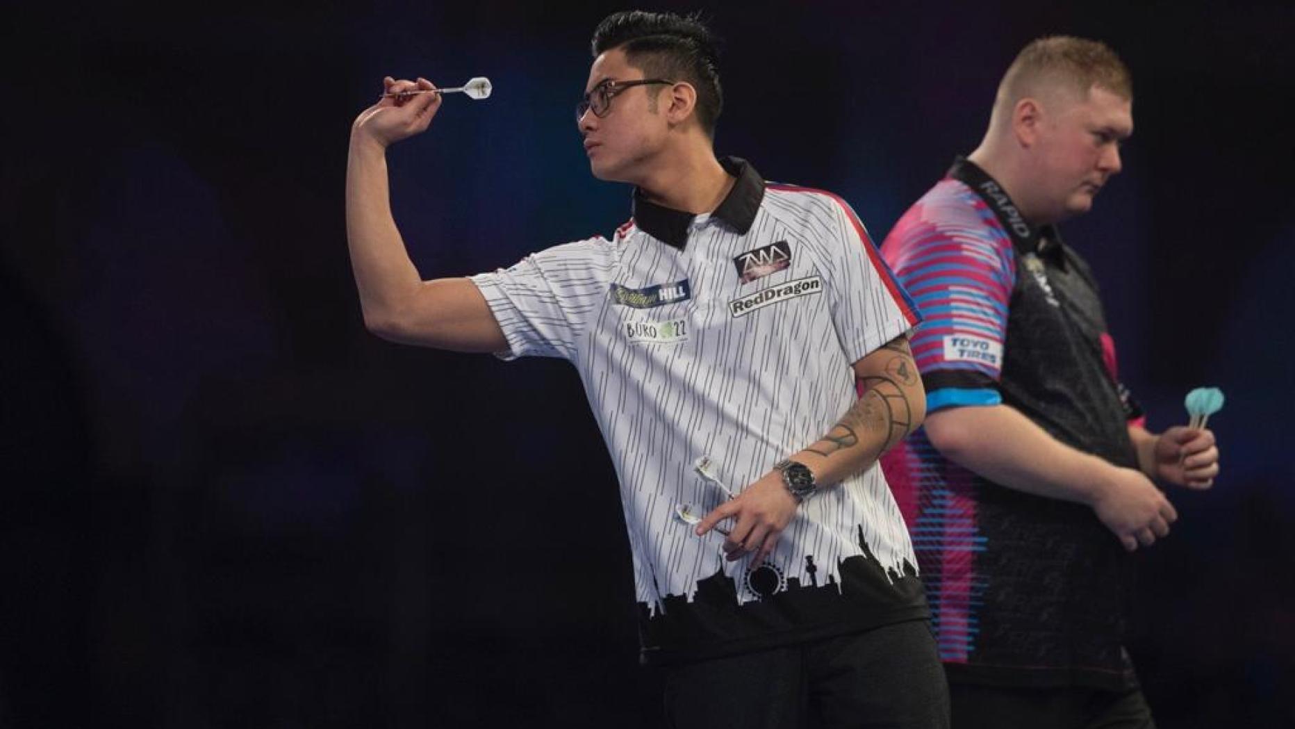 Rowby-John Rodriguez sorgt beim World Matchplay für Darts-Sensation ...