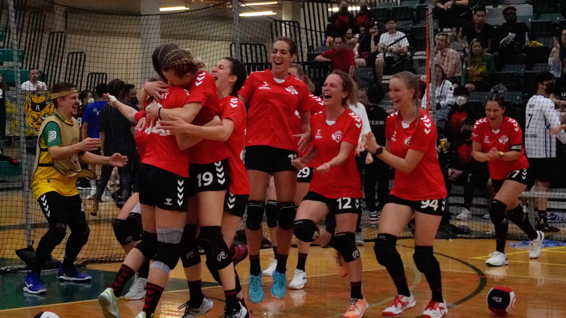 Zwei Mal Gold, einmal Silber für Österreich bei der Dodgeball-WM | Kurier