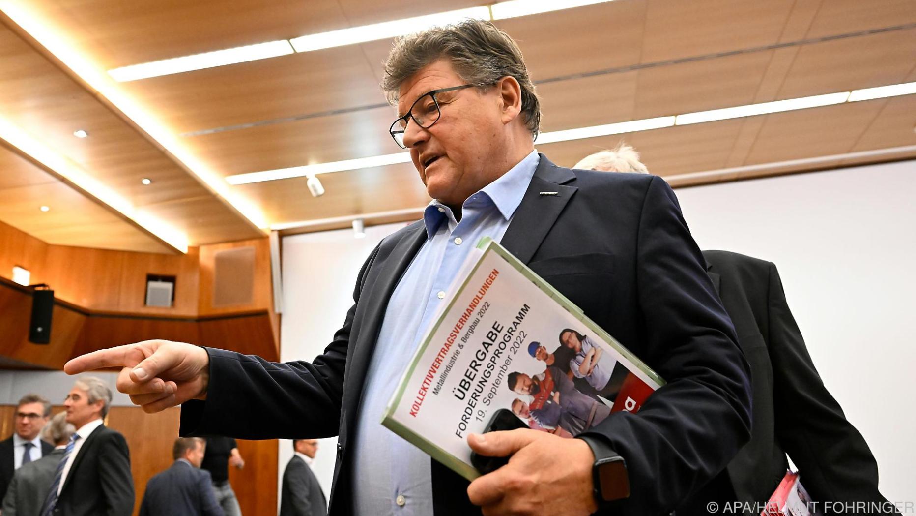 Gewerkschaft regelt Nachfolge von Metallerchef Rainer Wimmer | Kurier
