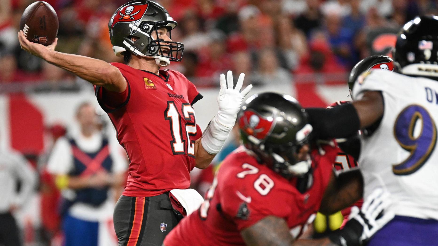 Football-Star Brady und Bucs verloren in NFL auch gegen Ravens